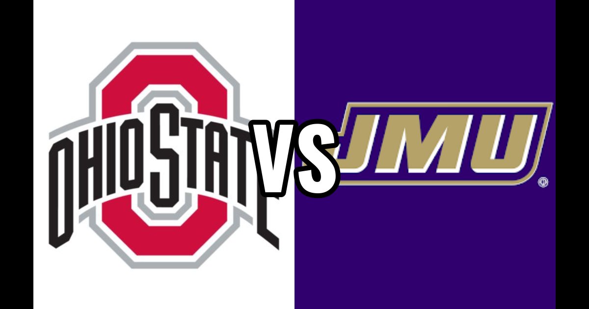 James Madison Dukes vs Ohio State Buckeyes: Ohio State Buckeyes Leads
