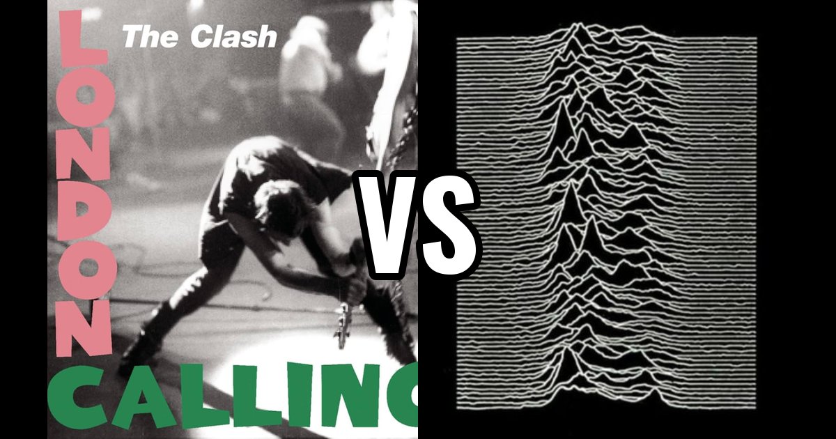 The Clash – London Calling vs Unknown Pleasures - Which Album Cover is ...