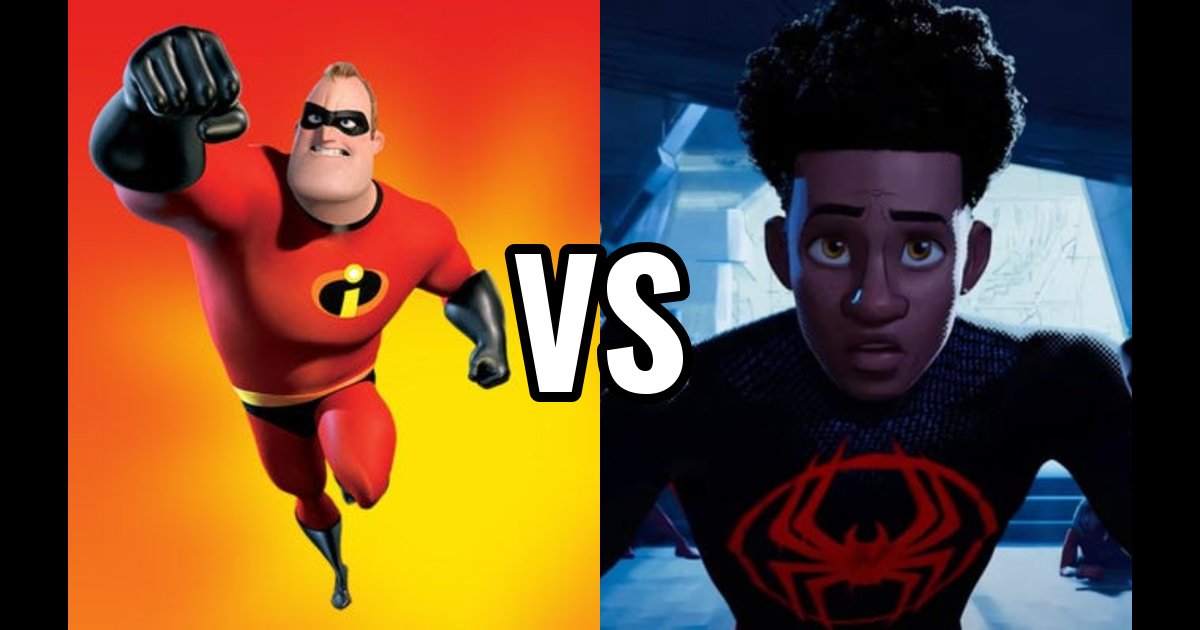 Miles Morales (Spider-Man) vs Mr. Incredible (The Incredibles): Mr ...