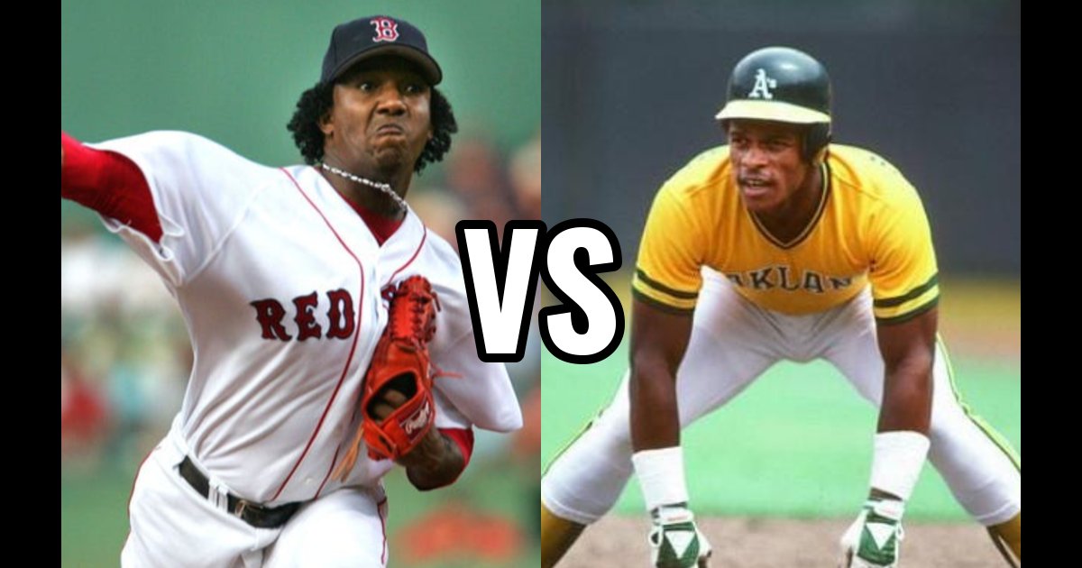 Pedro Martinez vs Rickey Henderson: Fans Are Split