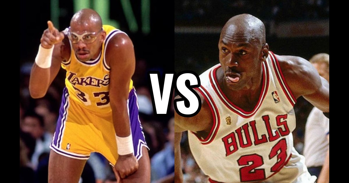Kareem Abdul-Jabbar vs Michael Jordan: Michael Jordan Leads