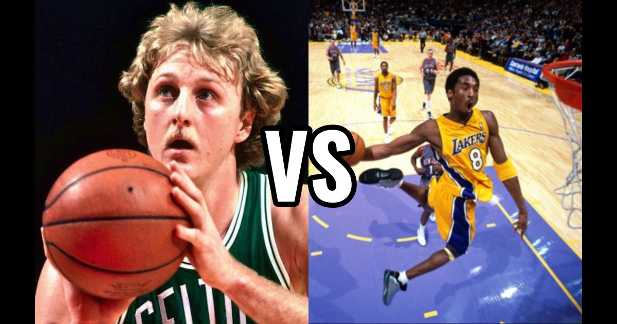 Kobe Bryant vs Larry Bird: Fans Are Split