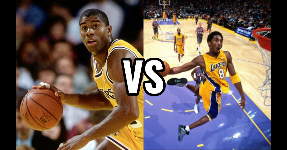 Kobe Bryant vs Magic Johnson: Kobe Bryant Leads