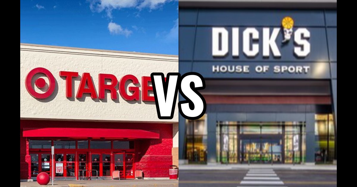 Dick’s Sporting Goods vs Target: Target Leads