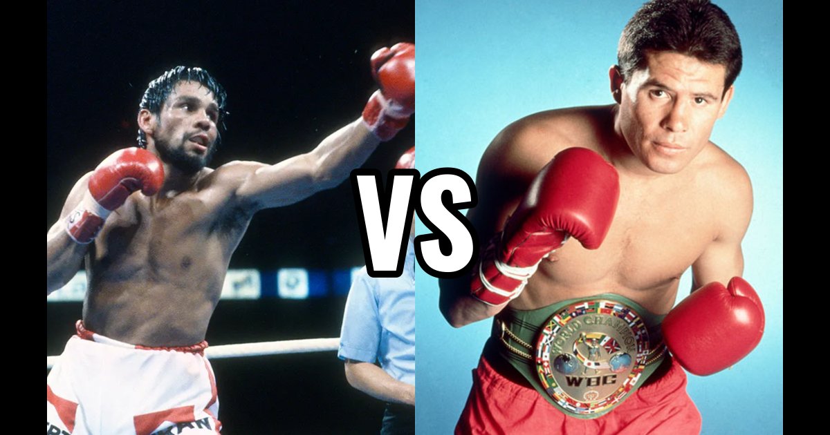 Julio César Chávez vs Roberto Durán: Julio César Chávez Leads