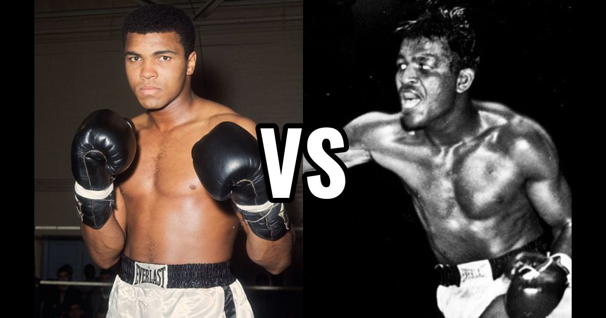 Muhammad Ali vs Sugar Ray Robinson: Muhammad Ali Leads