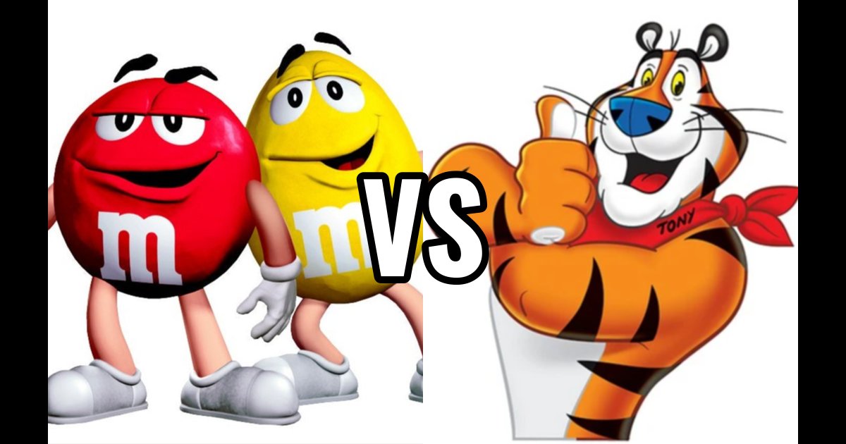M&M’s Characters vs Tony the Tiger - Which Brand Mascot is Better?