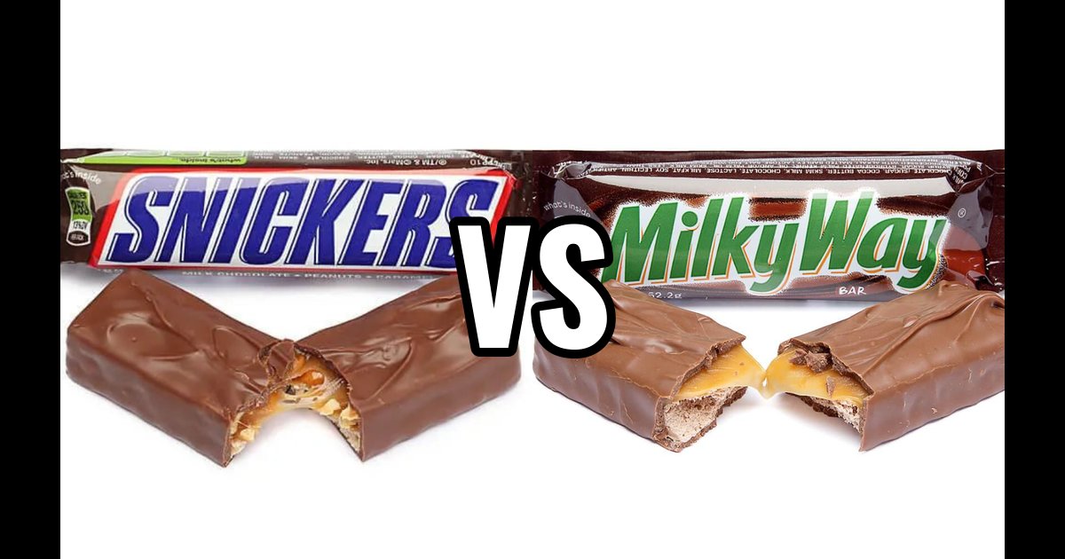 Milky Way vs Snickers: Snickers Leads