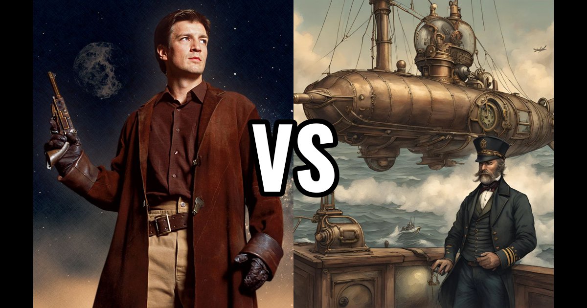 Captain Malcolm Reynolds vs Captain Nemo - Which Captain is Better?