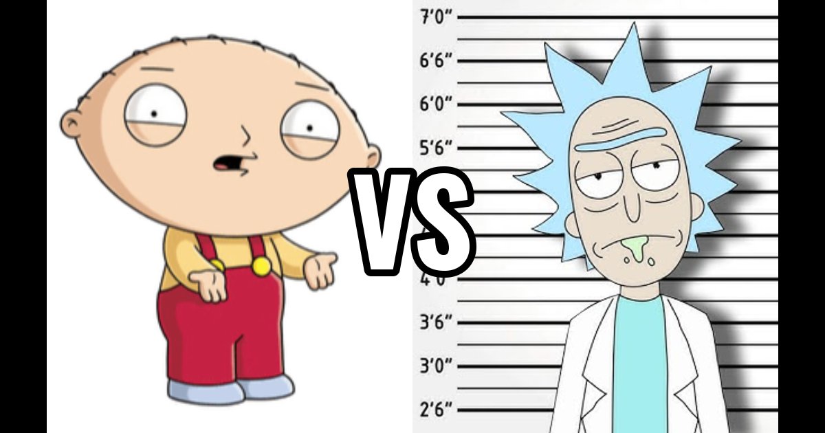 Rick Sanchez vs Stewie Griffin: Stewie Griffin Leads