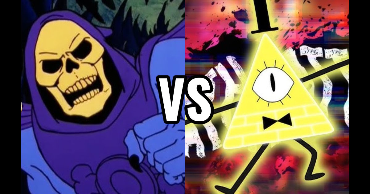 Bill Cipher (Gravity Falls) vs Skeletor (He-Man and the Masters of the ...
