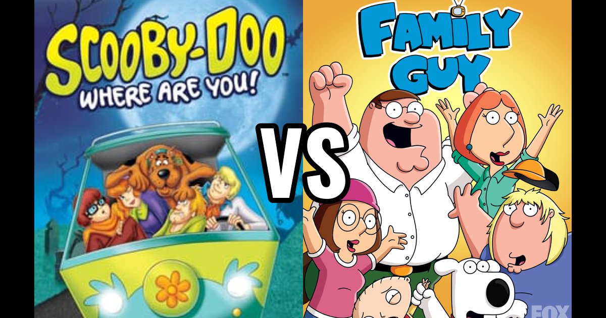 Scooby-Doo, Where Are You! vs Family Guy - Which Cartoon is Better?