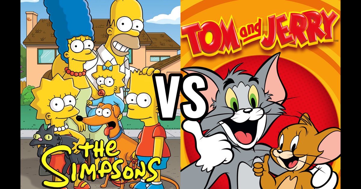 The Simpsons vs Tom and Jerry - Which Cartoon is Better?