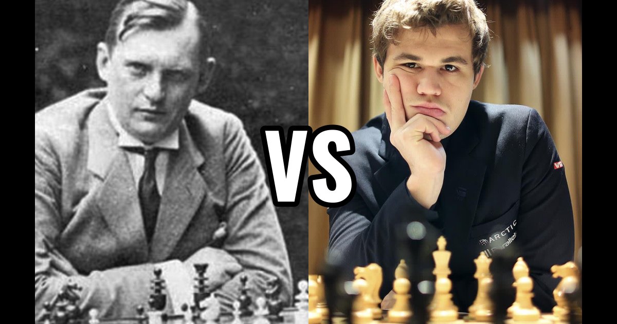 Alexander Alekhine vs Magnus Carlsen: Magnus Carlsen Leads