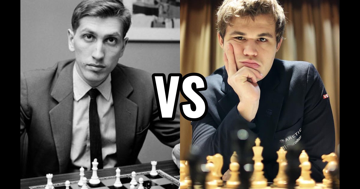Bobby Fischer vs Magnus Carlsen: Magnus Carlsen Leads
