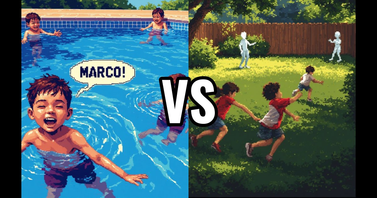 Freeze Tag vs Marco Polo: Freeze Tag Leads