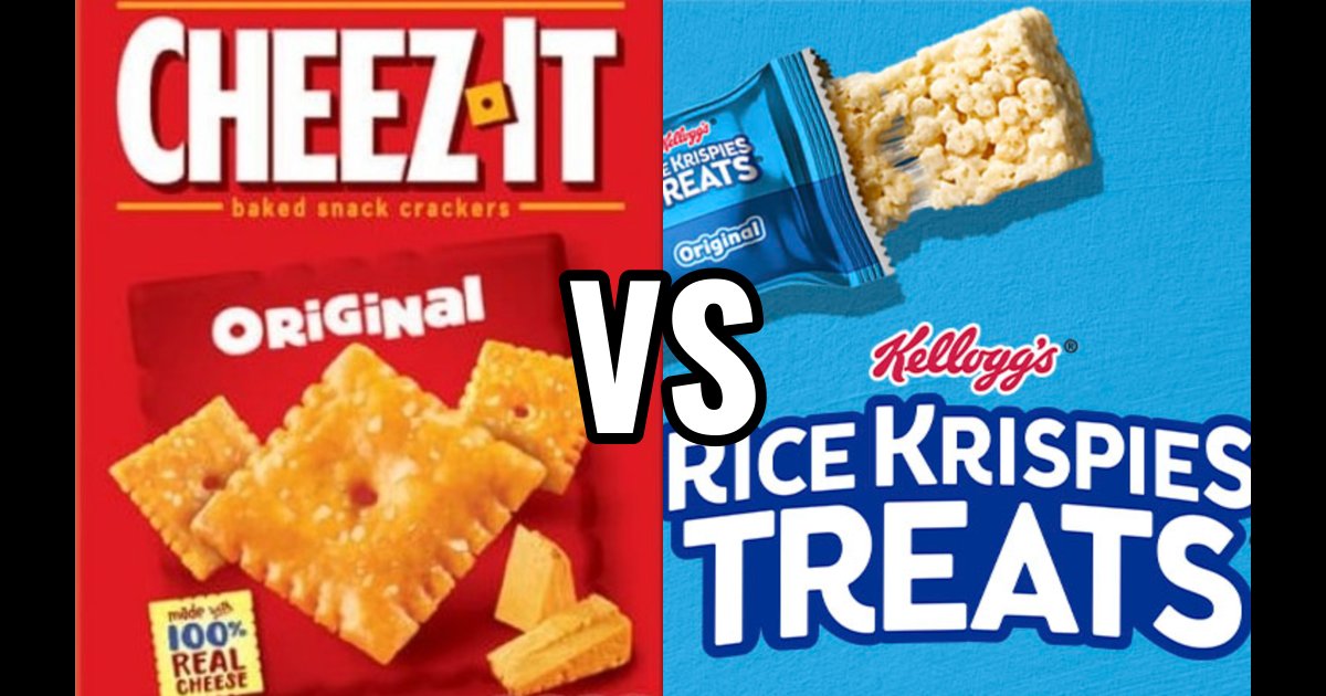 Cheez-Its vs Rice Krispies Treats - Which Childhood Snack is Better?