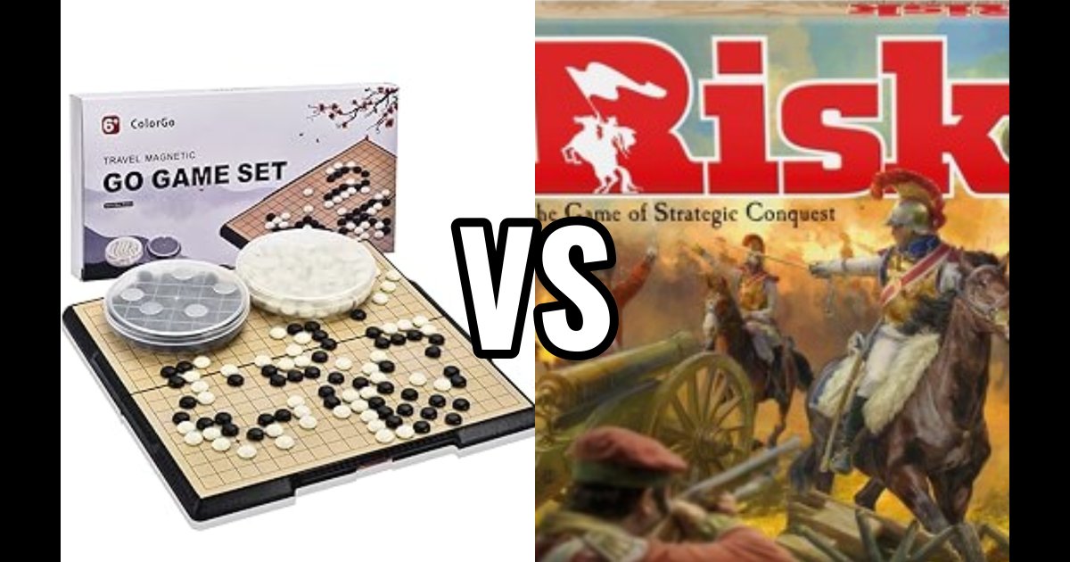 Go vs Risk: Risk Leads