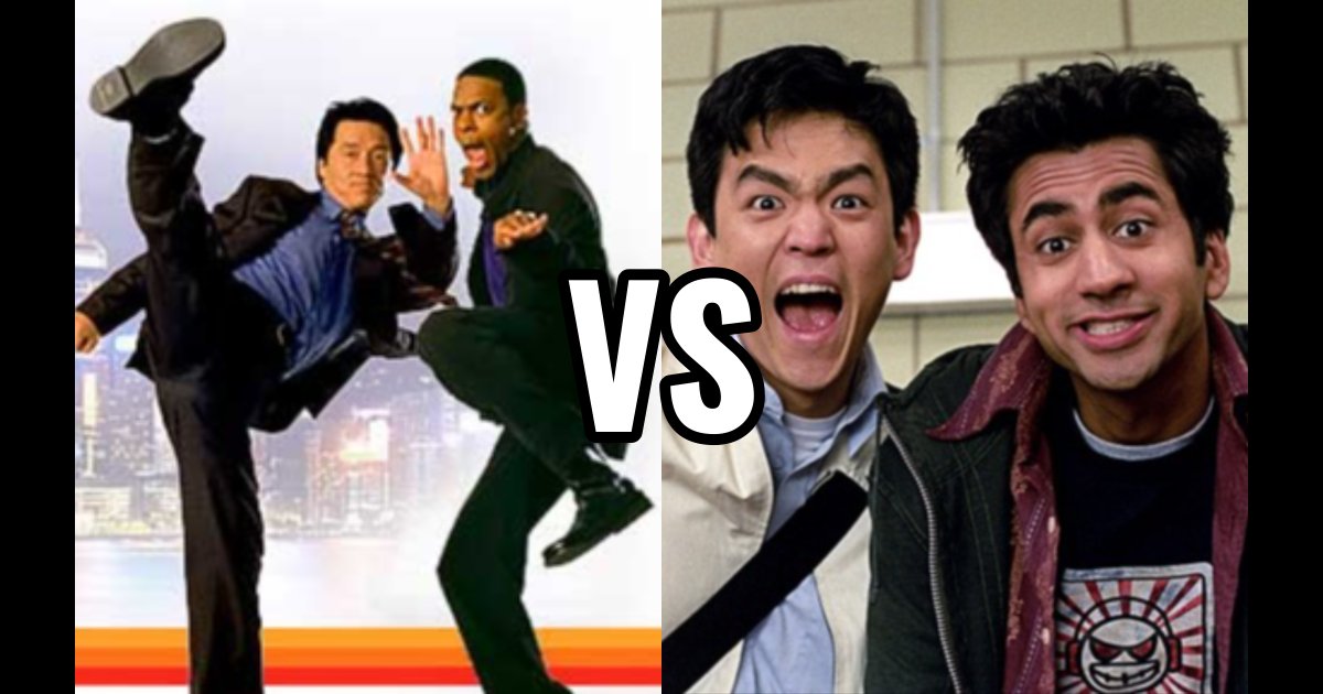 Harold & Kumar vs James Carter & Inspector Lee (Rush Hour): James ...