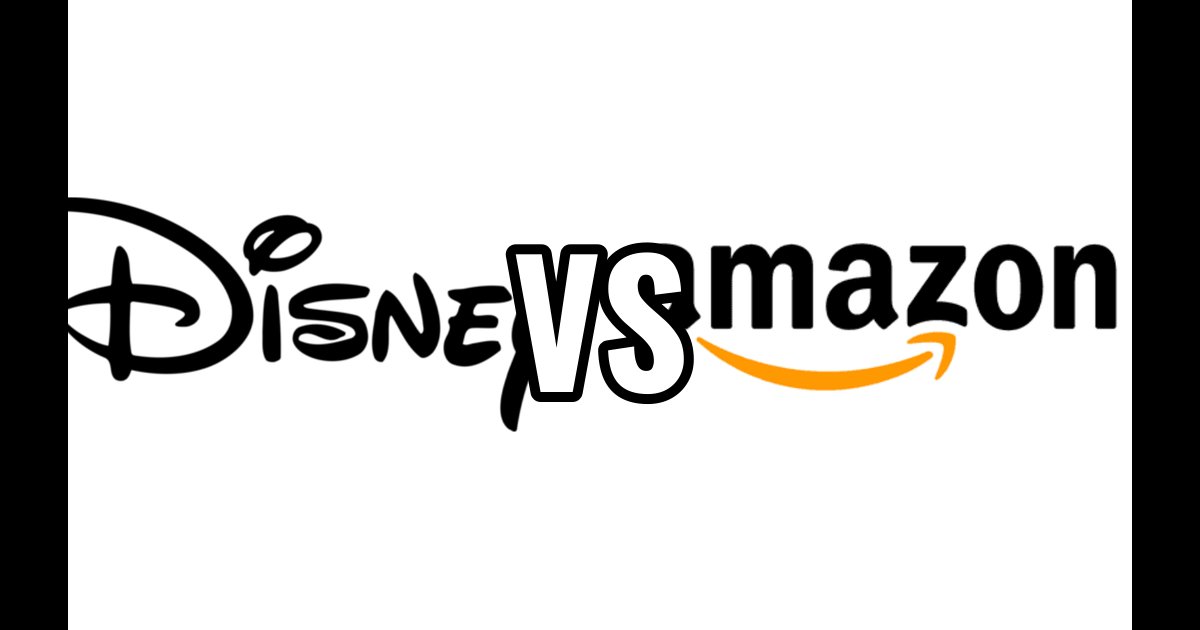 Amazon vs Disney: Amazon Leads