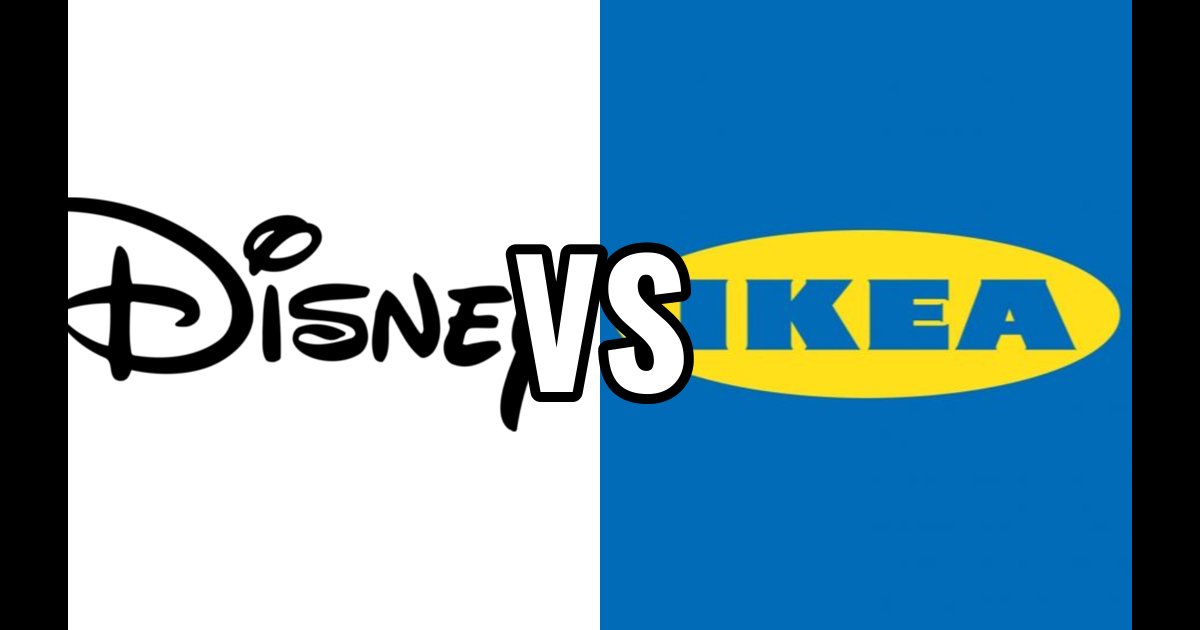 Disney vs IKEA: Disney Leads