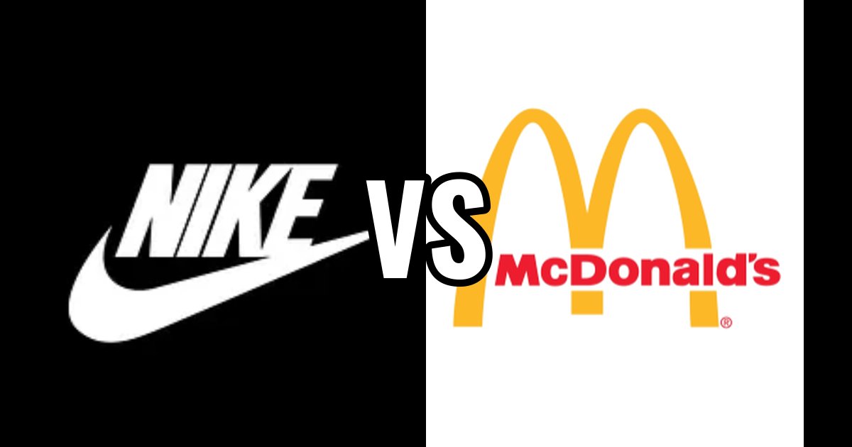 McDonald's vs Nike: McDonald's Leads