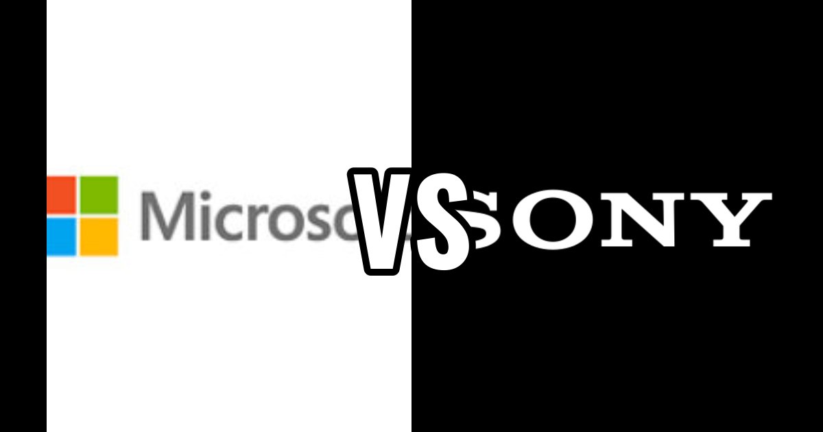 Microsoft vs Sony: Microsoft Leads
