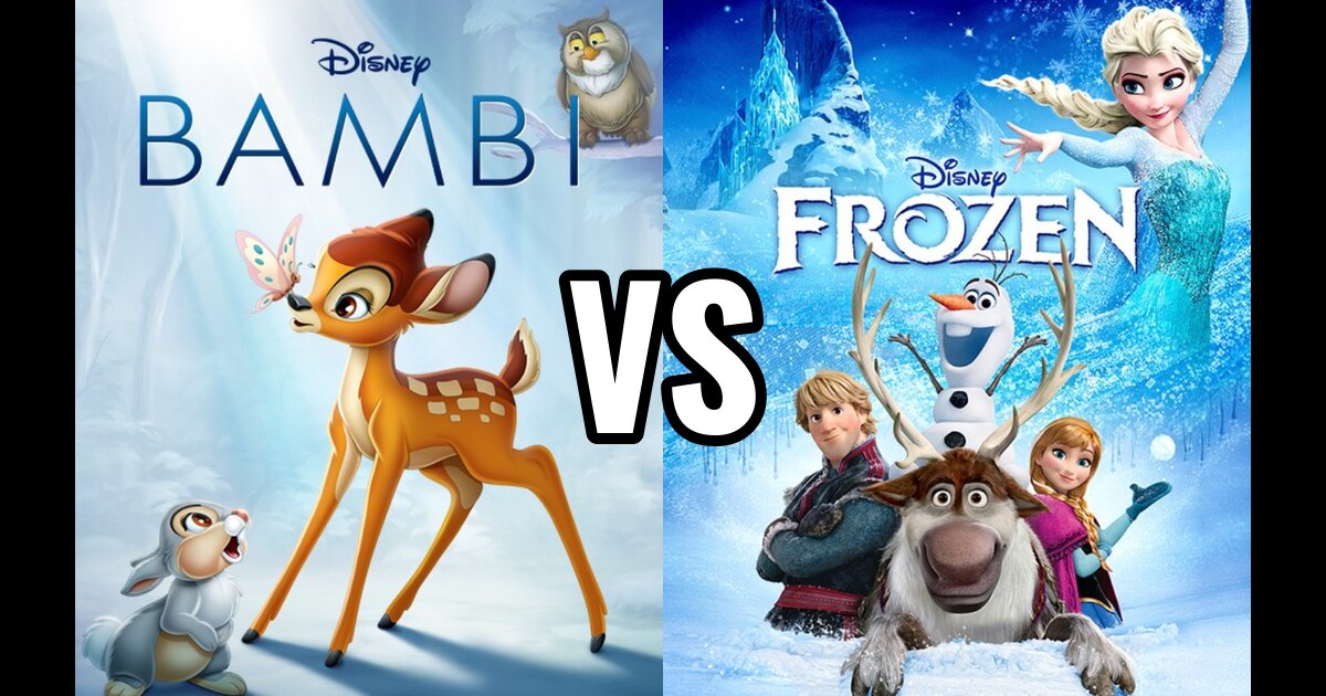 Bambi vs Frozen: Fans Are Split