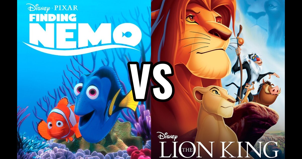 Finding Nemo vs The Lion King: Fans Are Split