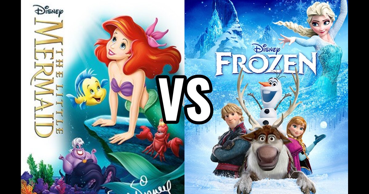 Frozen vs The Little Mermaid: Fans Are Split