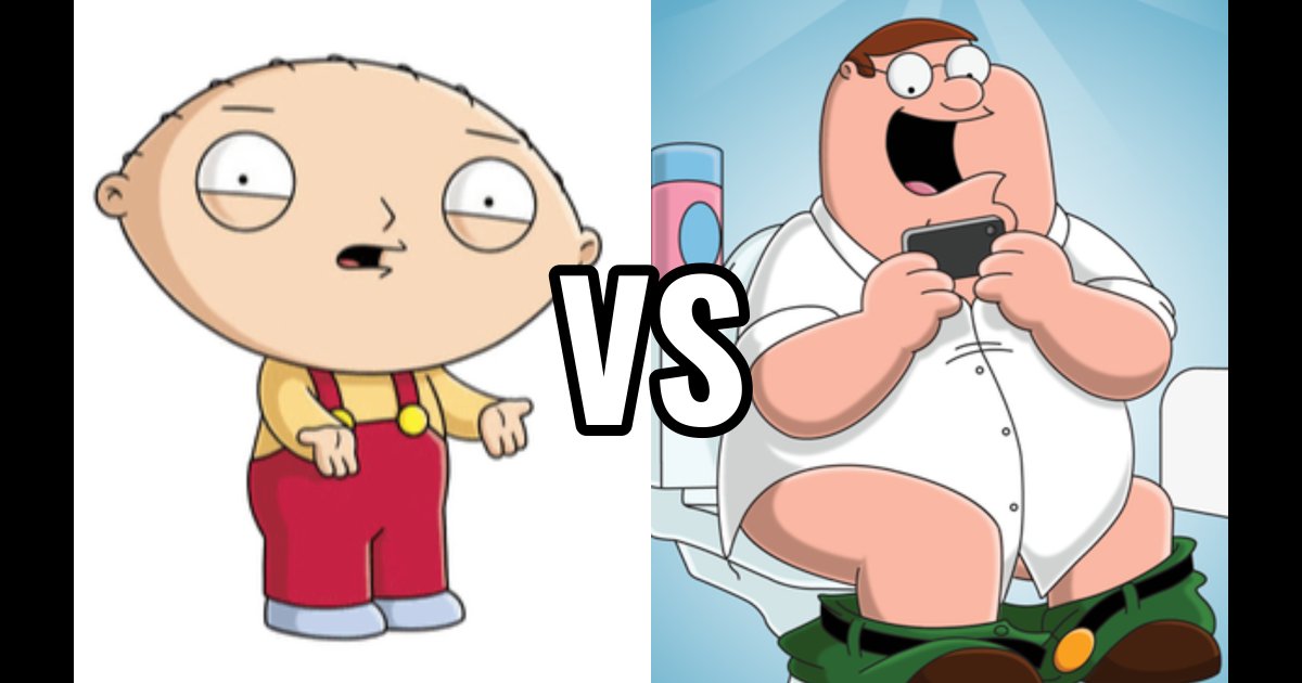 Peter Griffin vs Stewie Griffin: Peter Griffin Leads