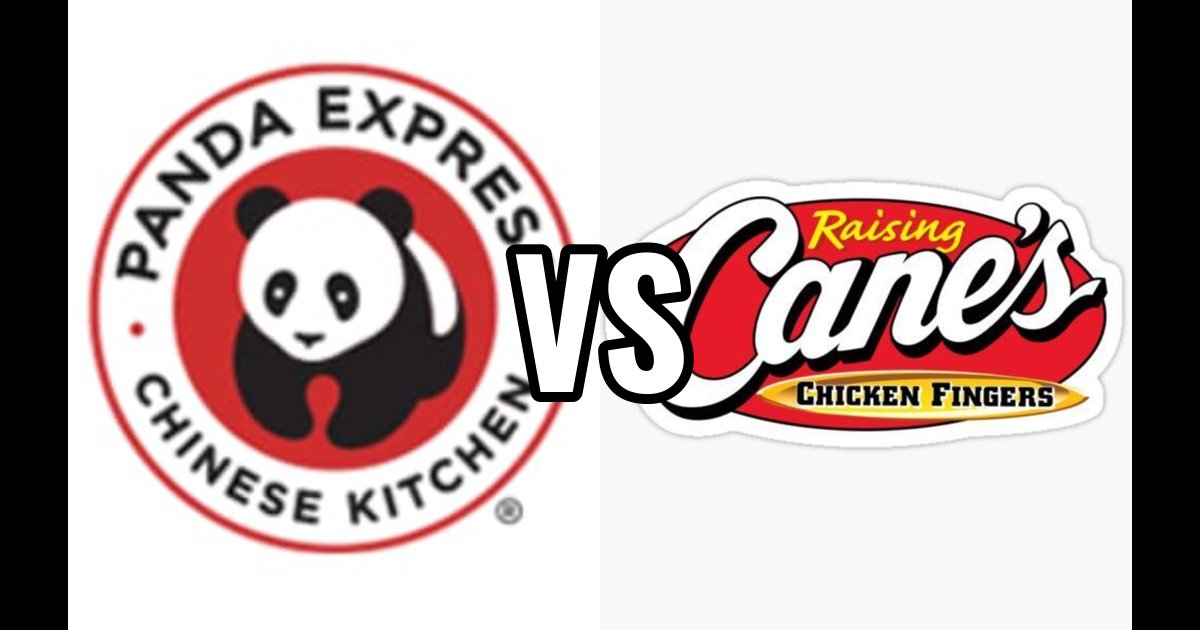 Panda Express vs Raising Cane’s Chicken Fingers: Panda Express Leads