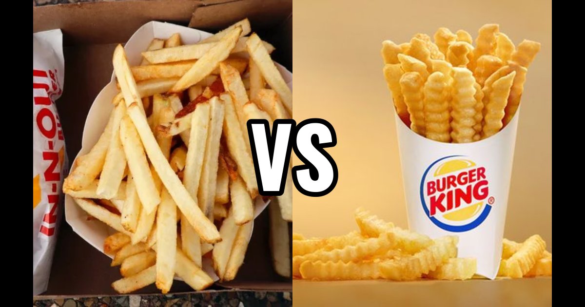 Burger King Fries vs In-N-Out Fries: In-N-Out Fries Leads