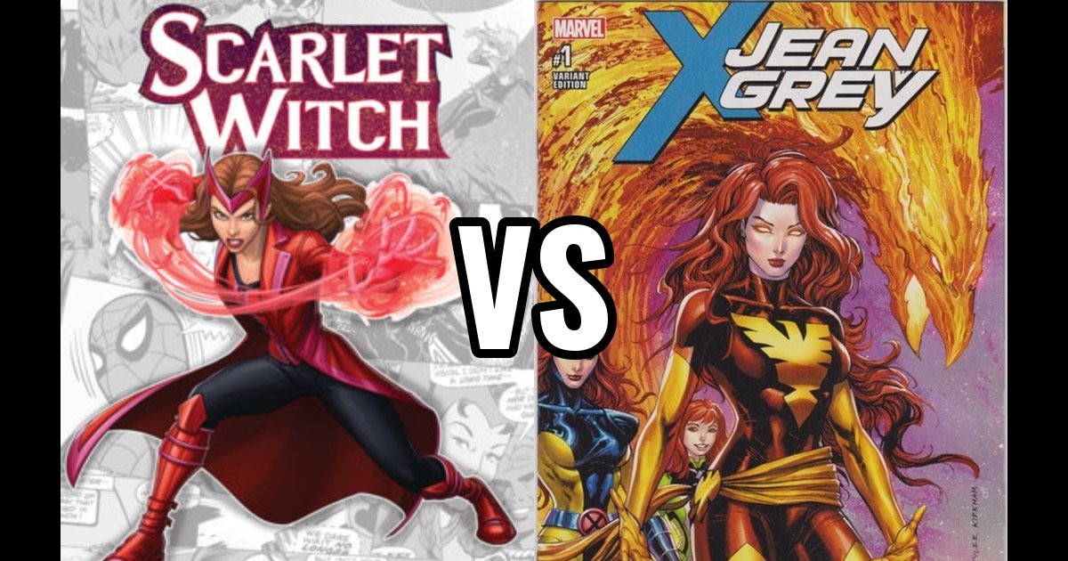 Jean Grey vs Scarlet Witch: Jean Grey Leads