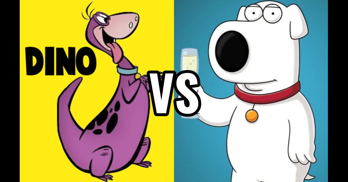 Dino (The Flintstones) vs Brian Griffin (Family Guy) - Which Fictional ...