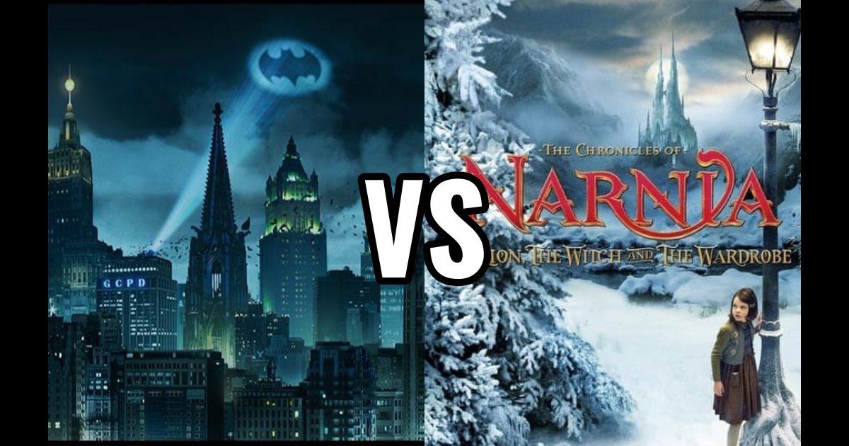 Gotham City (Batman) vs Narnia - Which Fictional Setting is Better?