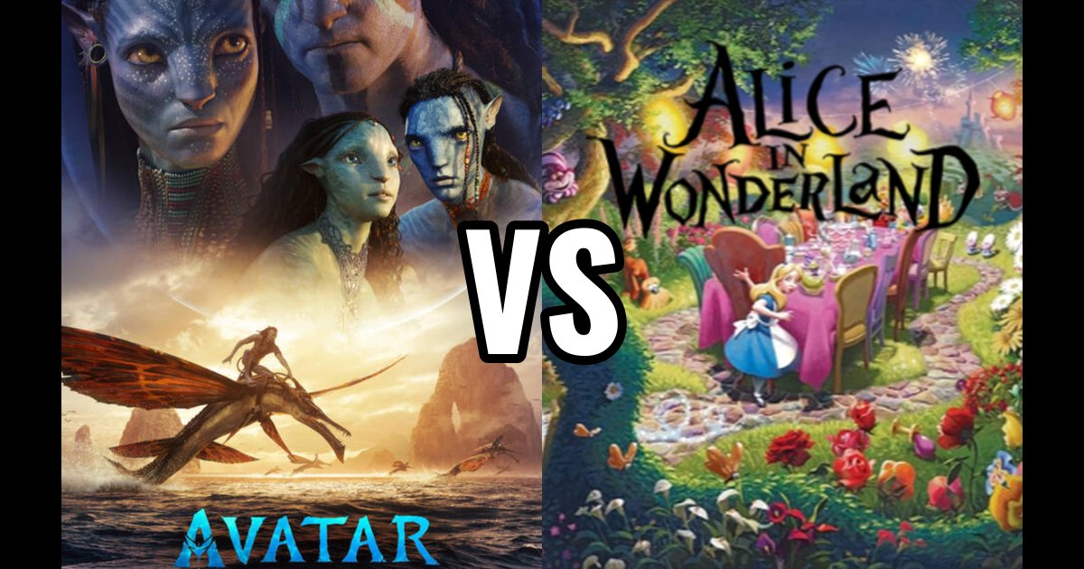 Pandora (Avatar) vs Wonderland (Alice in Wonderland): Pandora (Avatar ...