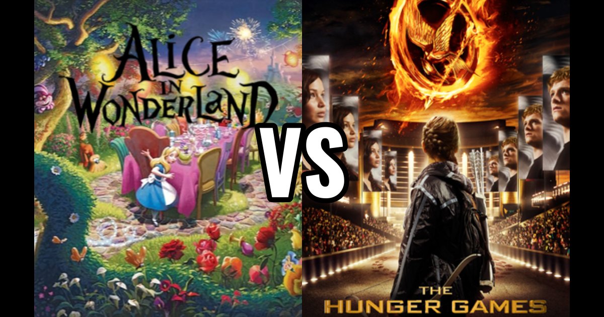 Panem (The Hunger Games) vs Wonderland (Alice in Wonderland): Panem ...