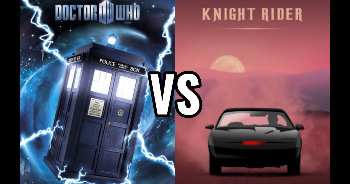 K.I.T.T. (Knight Rider) vs TARDIS (Doctor Who): K.I.T.T. (Knight Rider ...