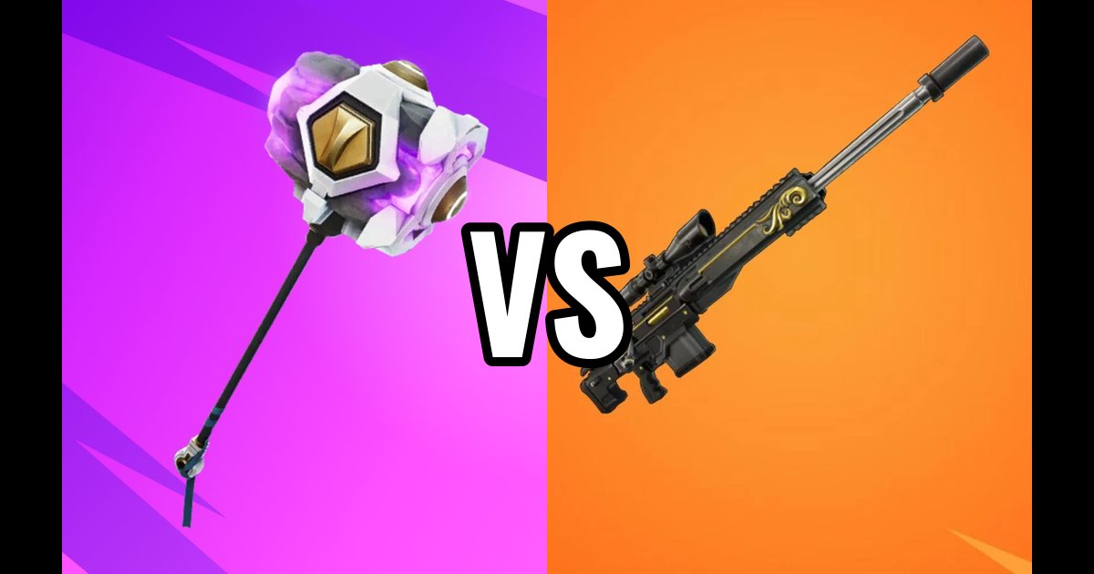 Reaper Sniper Rifle vs Shockwave Hammer: Reaper Sniper Rifle Leads
