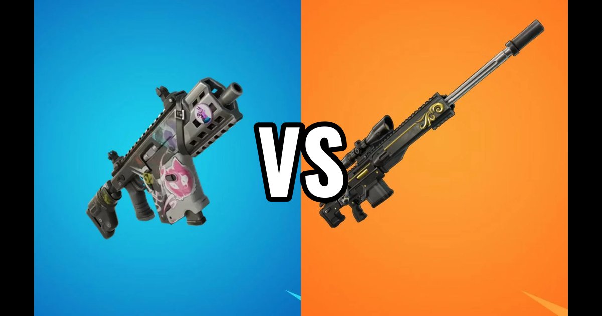 Reaper Sniper Rifle vs Thunderburst SMG: Thunderburst SMG Leads