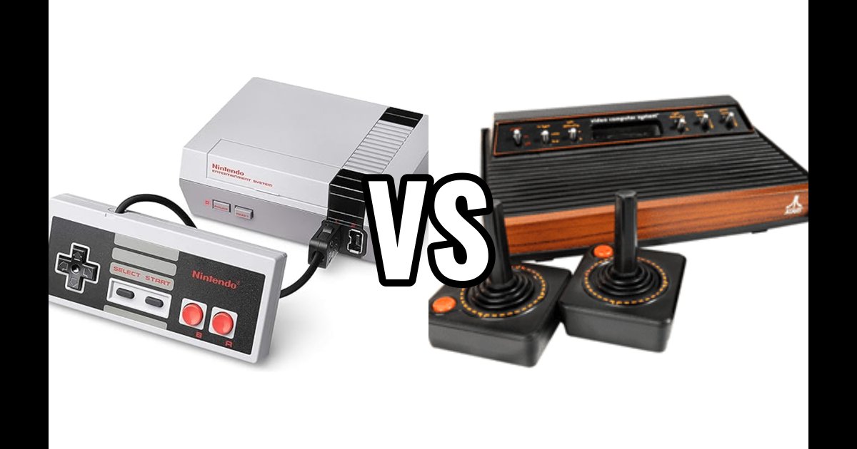 Atari 2600 vs Nintendo (NES): Nintendo (NES) Leads