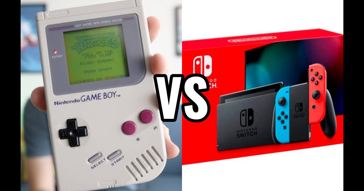 Game Boy vs Nintendo Switch: Nintendo Switch Leads