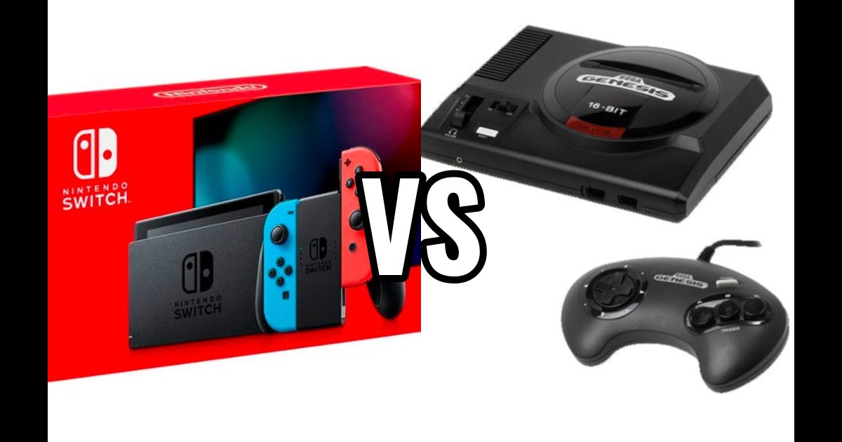 Nintendo Switch vs Sega Genesis - Which Game Console is Better?