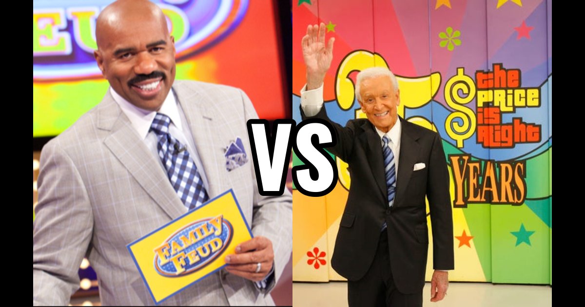Bob Barker vs Steve Harvey: Bob Barker Leads