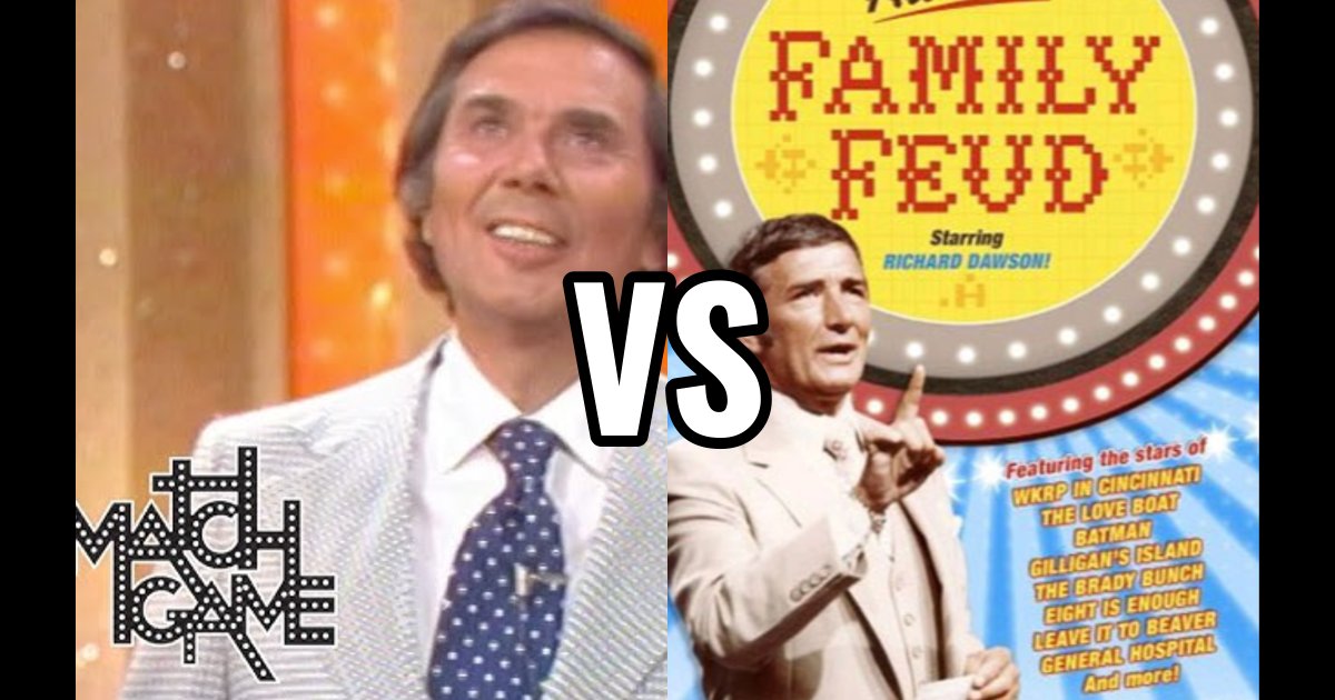 Gene Rayburn vs Richard Dawson: Richard Dawson Leads