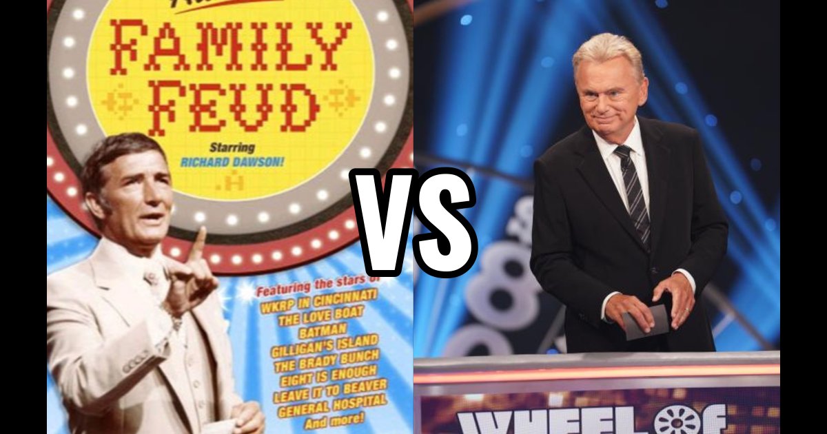 Pat Sajak vs Richard Dawson: Pat Sajak Leads