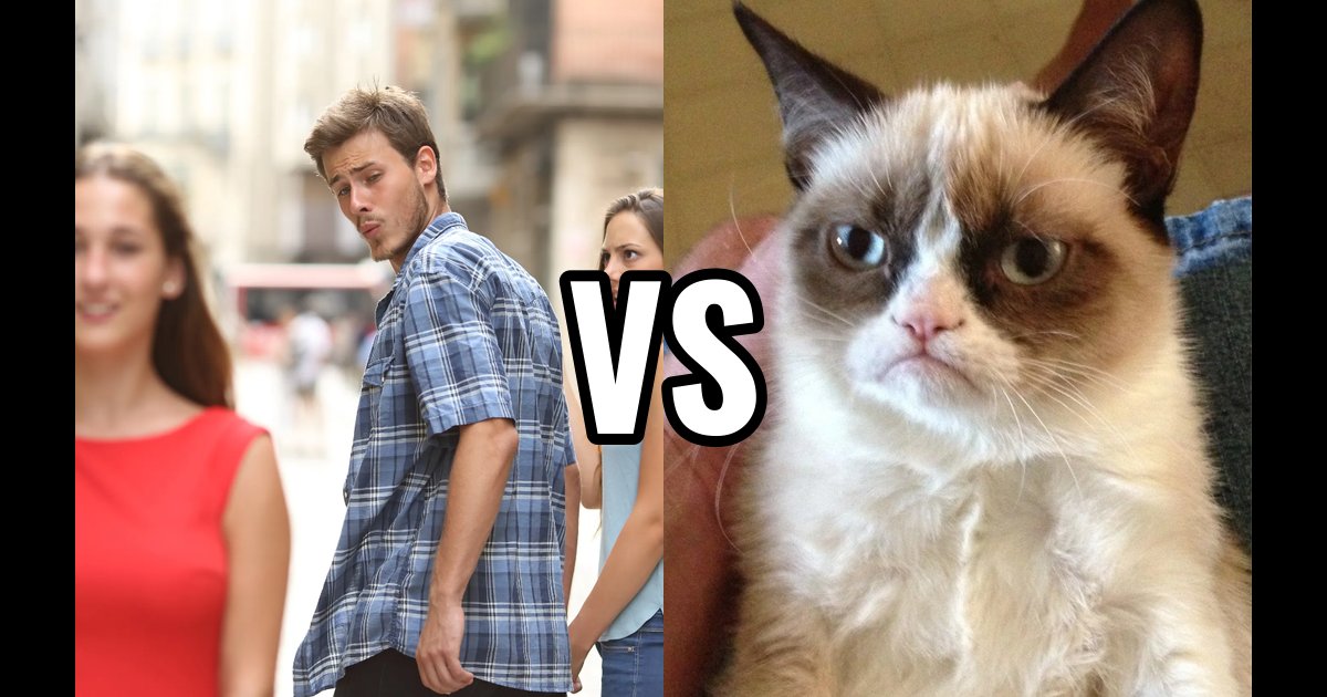 Distracted Boyfriend vs Grumpy Cat - Which Internet Meme is Better?