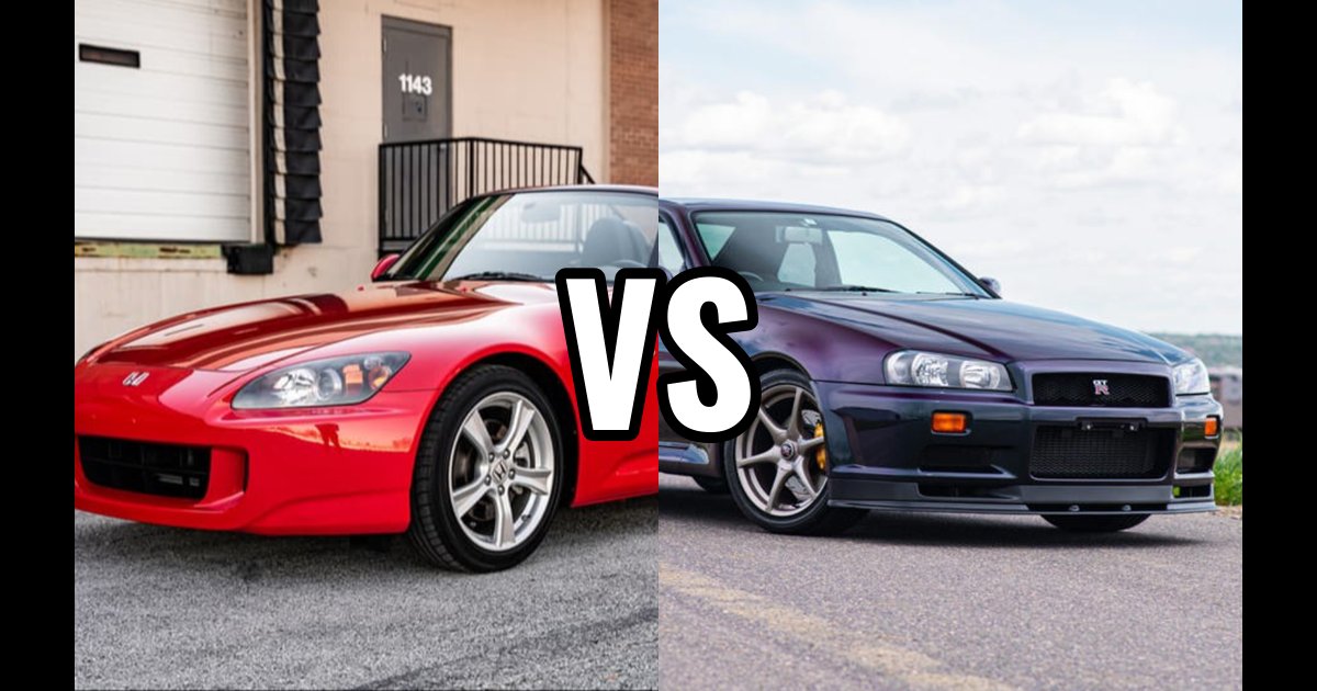 Honda S2000 vs Nissan Skyline GT-R R34: Honda S2000 Leads