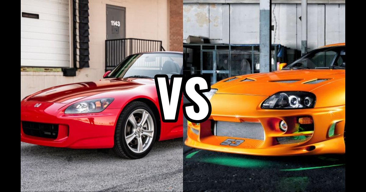 Honda S2000 vs Toyota Supra MK4: Toyota Supra MK4 Leads